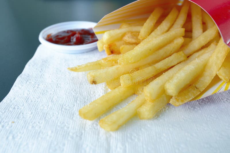 French Fries fast food stock photo. Image of chip, style - 27268828