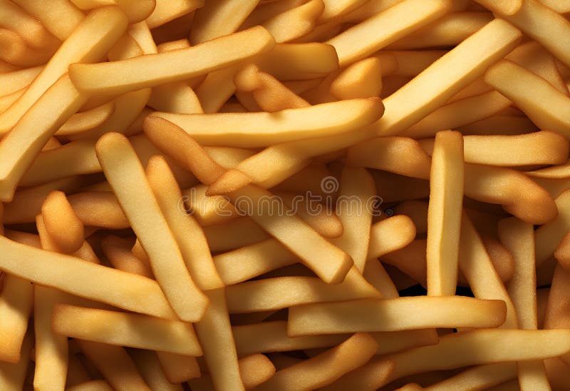 French Fries (French Fry) on the Table Close-up Stock Photo - Image of ...