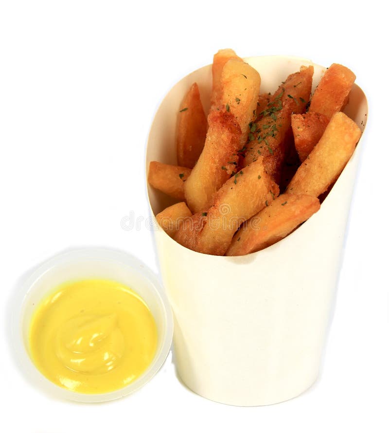 French fries stock photo. Image of mustard, honey, fries - 42732966