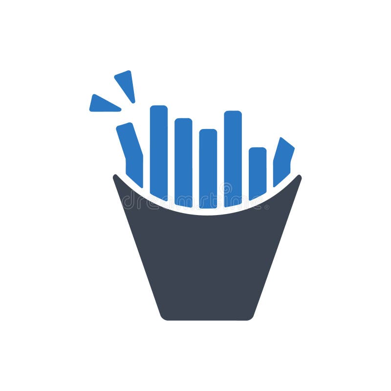 French Fries Icon stock vector. Illustration of snack - 384697021