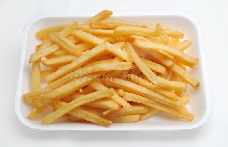 French fries potatoes stock image. Image of closeup, chips - 16175917