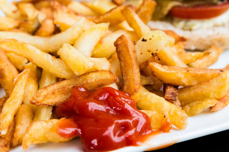 French fries potatoes stock image. Image of potatoes - 25561123