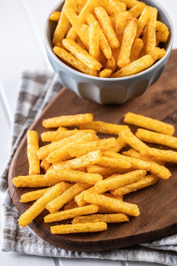 French fries. Salted snack stock photo. Image of french - 210072544