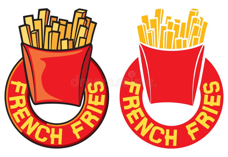 French fries stock vector. Illustration of cooking, cooked - 34650643