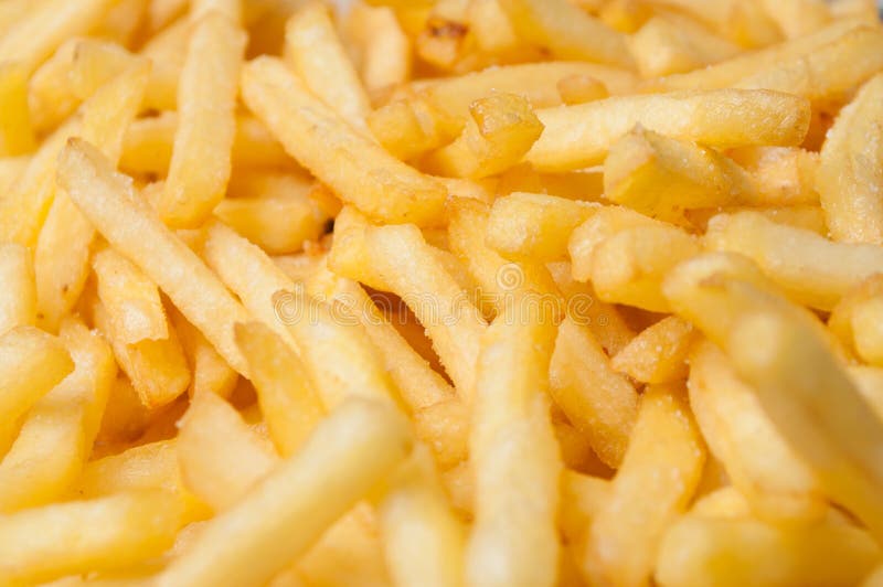 French Fries Texture at Restaurant Stock Photo - Image of salt, lunch ...