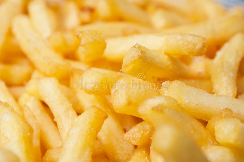 French Fries Texture at Restaurant Stock Photo - Image of french ...