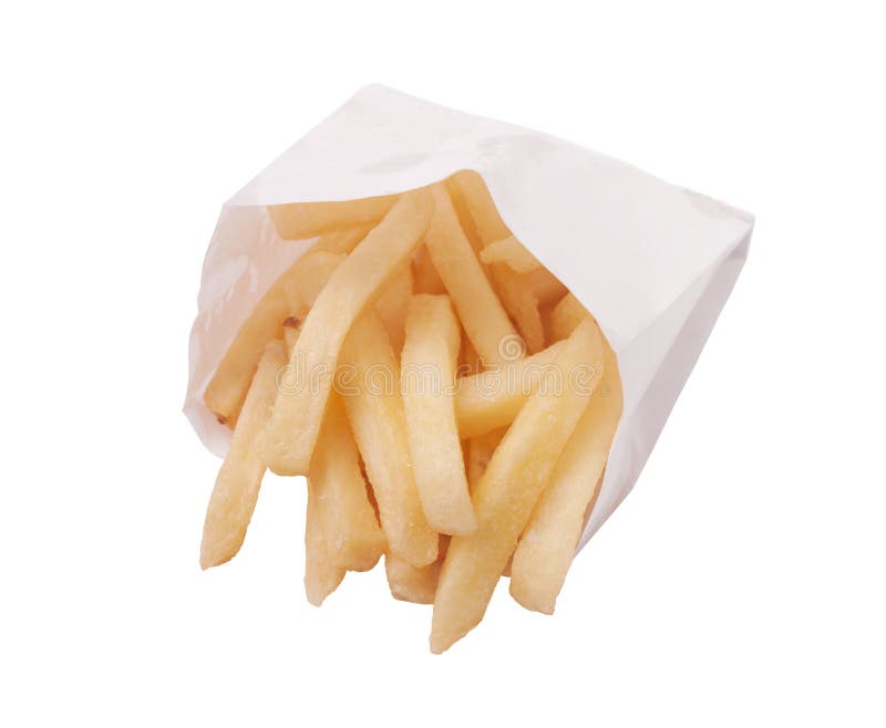 French fries stock photo. Image of paper, service, fastfood - 35923378
