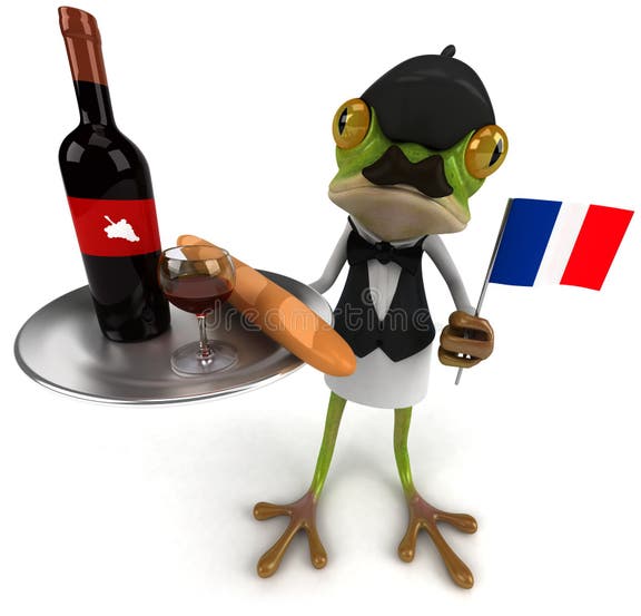 French frog stock illustration. Illustration of ecology - 15436896