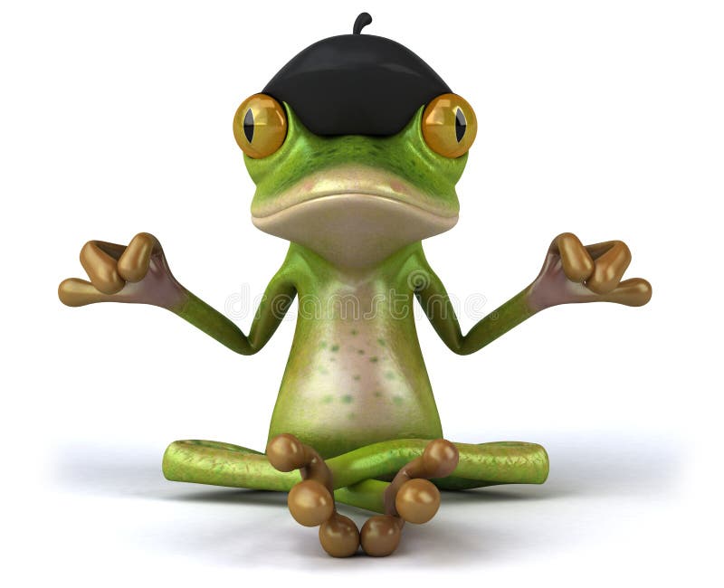 French frog stock illustration. Illustration of ecosystem - 21862056