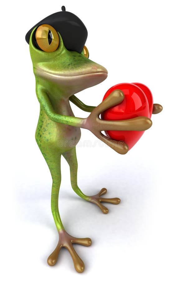French frog stock illustration. Illustration of frog - 22747317