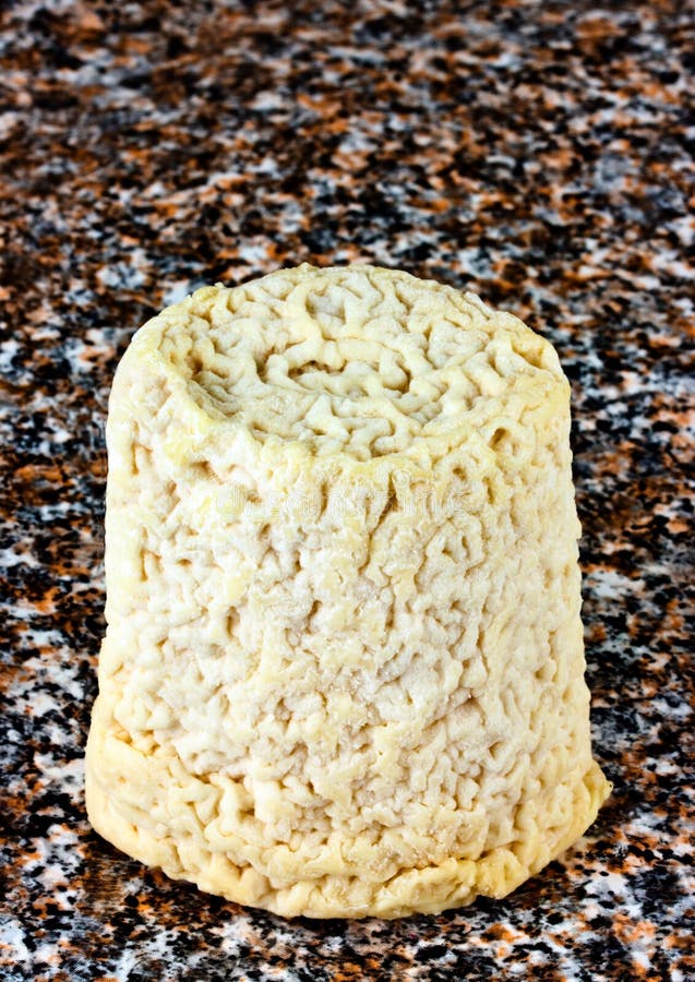 Cut goats cheese. stock photo. Image of healthy, organic - 16674492