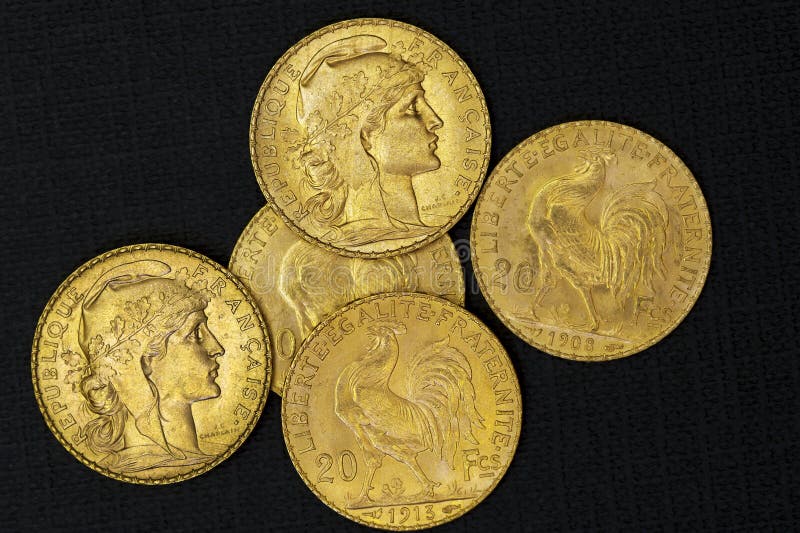 French gold coin stock image. Image of security, napoleon - 18331871