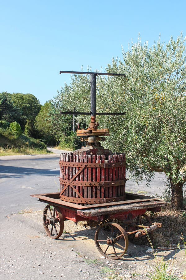 Grape press stock photo. Image of industrial, attract - 14681052