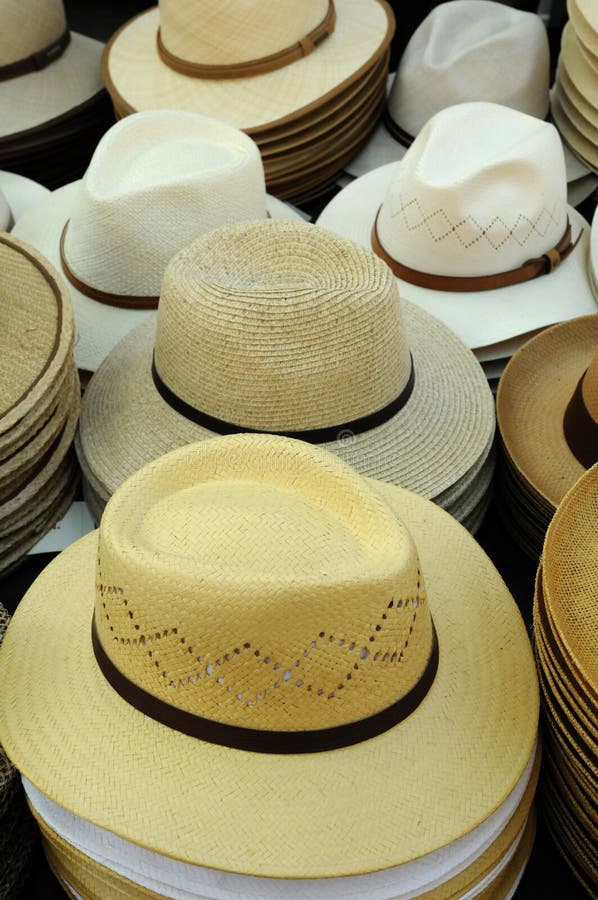 French hats on the market stock photo. Image of shop - 204005688