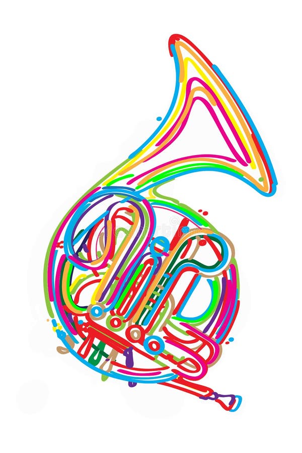 French Horn Clip Art