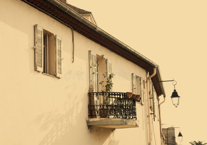 Traditional French windows stock photo. Image of houses - 2523906