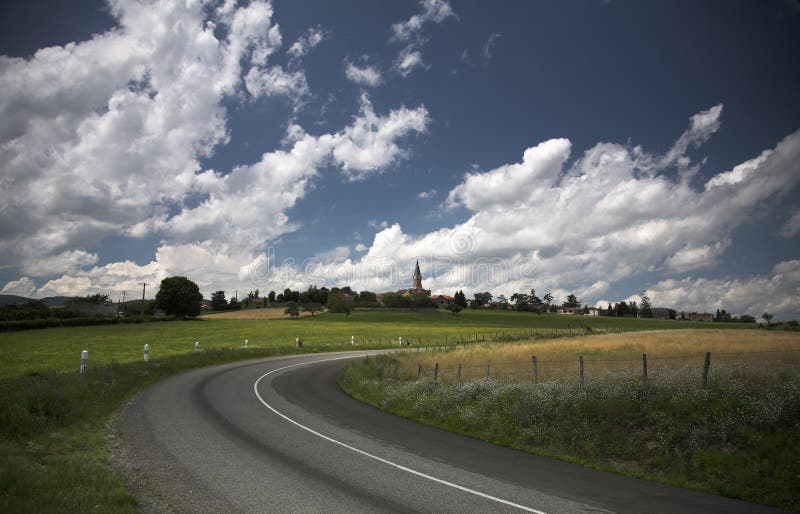 French landscape stock photo. Image of nature, happy, alone - 4900162