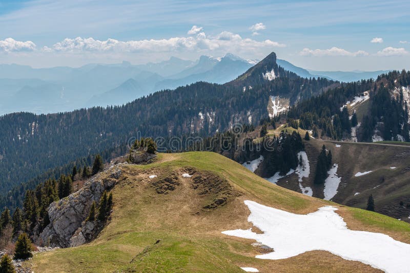 French Landscape - Chartreuse Stock Photo - Image of gods, france ...
