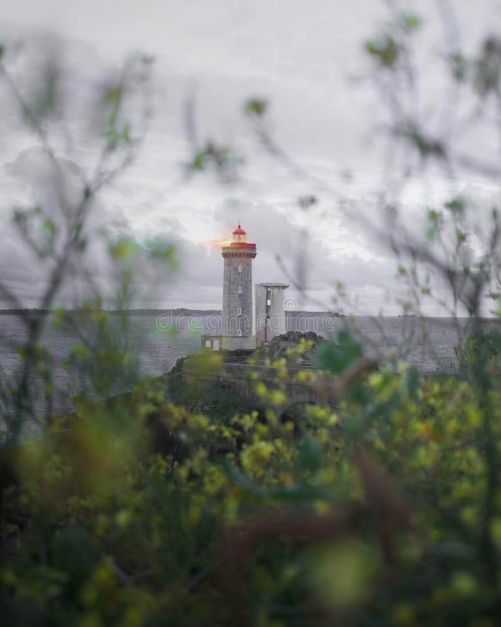French Lighthouse stock image. Image of lighthouse, rose - 27697617