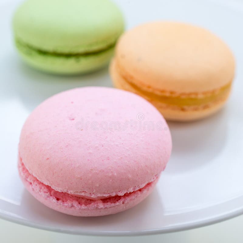 French Macaron Cookies stock image. Image of shell, cookies - 47212003