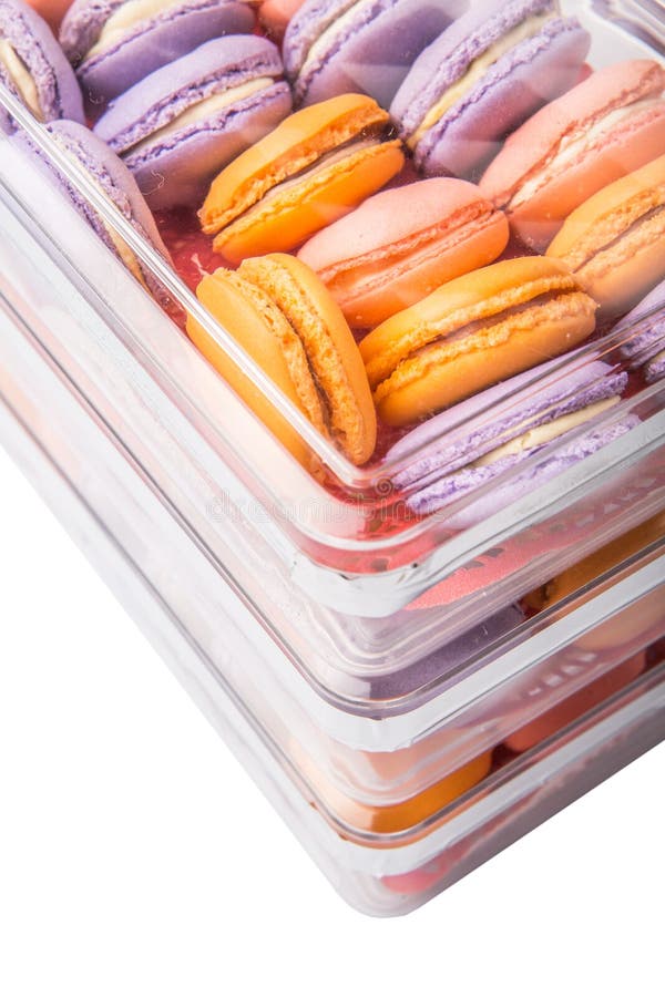 French Macarons Close Up View IV Stock Photo - Image of gastronomy ...