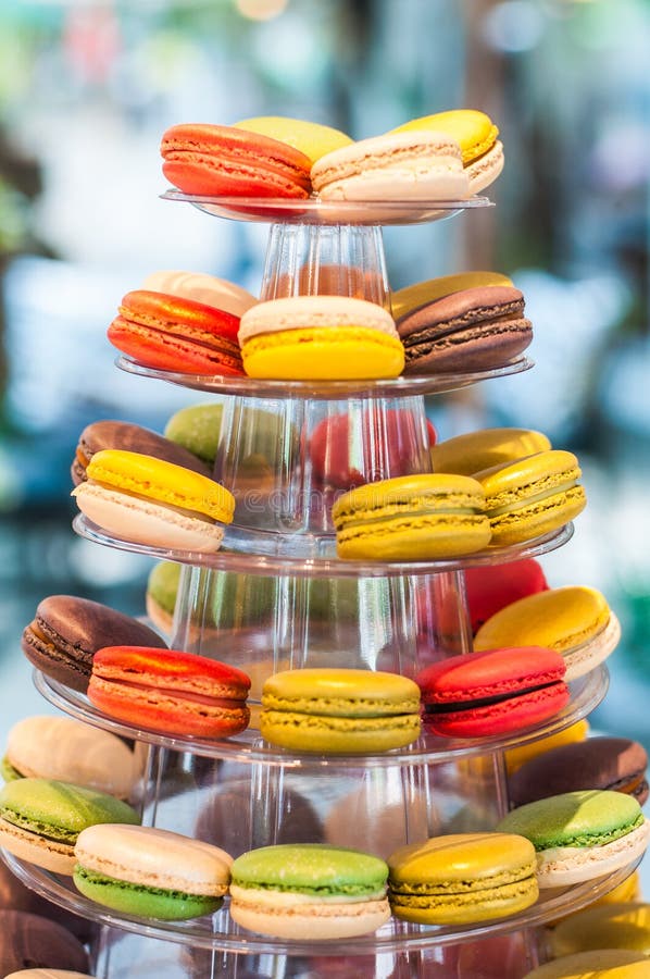 French macarons for sale stock photo. Image of multicolored - 64103952