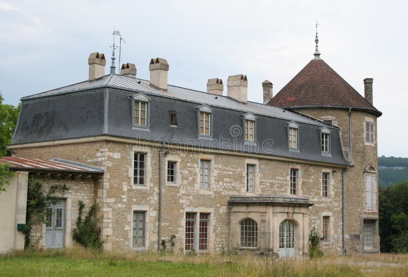 French Manor stock image. Image of mansion, stone, france - 2702003