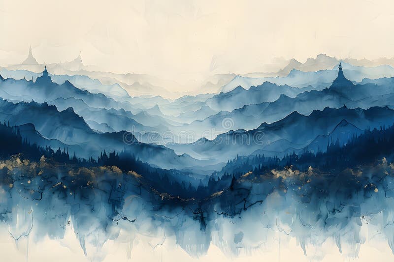 French Map Illustration - Digital Design Concept Stock Illustration ...