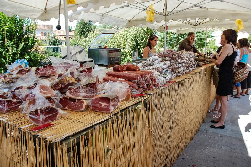 Provencal market stall stock image. Image of provencal - 25654095