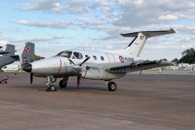 French Navy Embraer EMB-121 Xingu Editorial Photo - Image of airshow ...