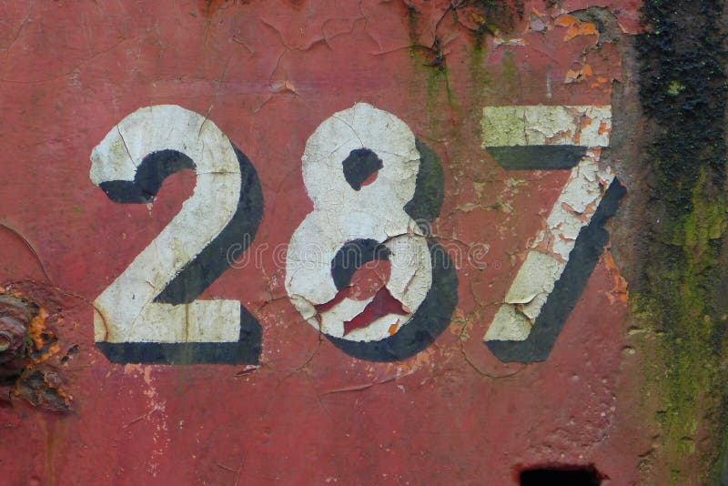 French numbers stock photo. Image of peeling, spring - 92351692