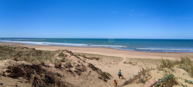 French ocean stock image. Image of horizon, cove, shore - 248591649