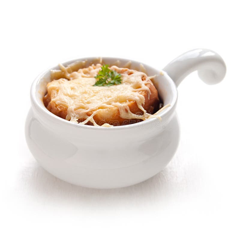 French onion soup stock image. Image of bowl, appointments - 18297737