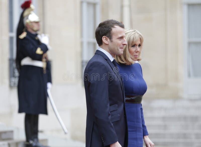 French First Lady Brigitte Macron Editorial Photo - Image of french ...