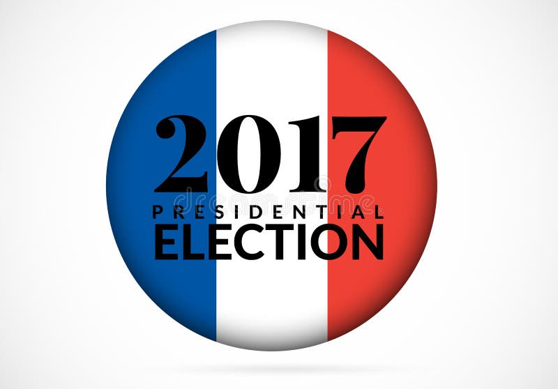 French Presidential Election 2017 Vector Illustration Stock Vector ...