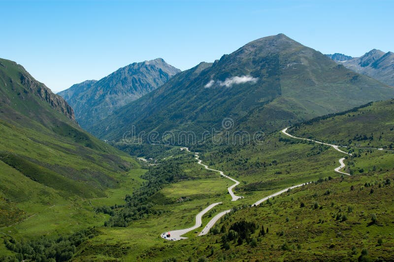French Pyrenees stock photo. Image of view, scenery, europe - 20085776
