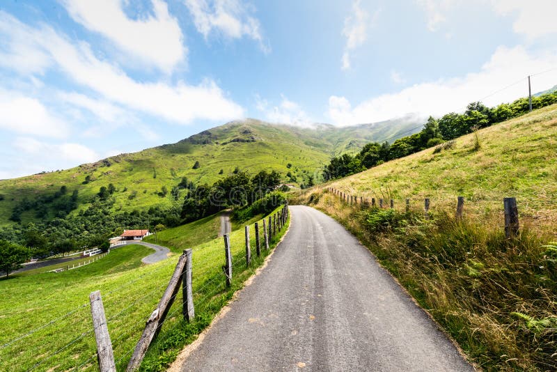 French Pyrenees stock photo. Image of panoramic, forest - 102520846