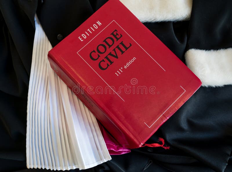 French Red Code Books Isolated Editorial Stock Photo - Image of front ...