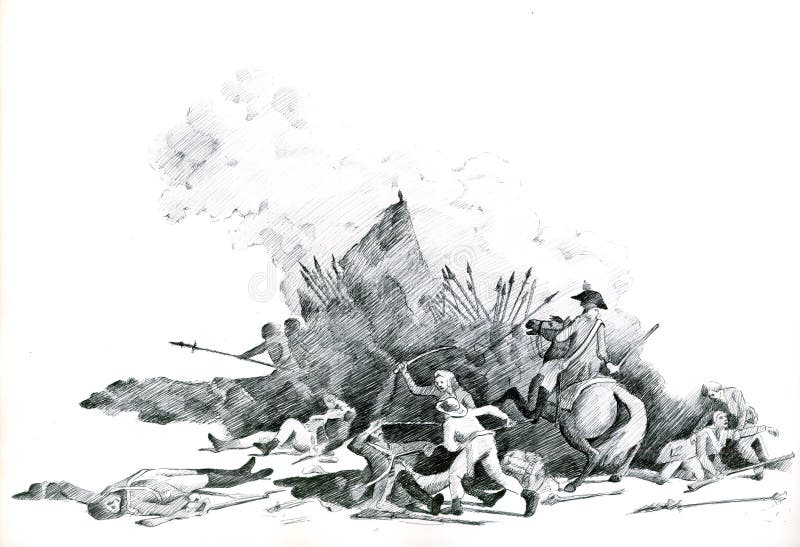 French Revolution stock illustration. Illustration of watercolor - 9539261