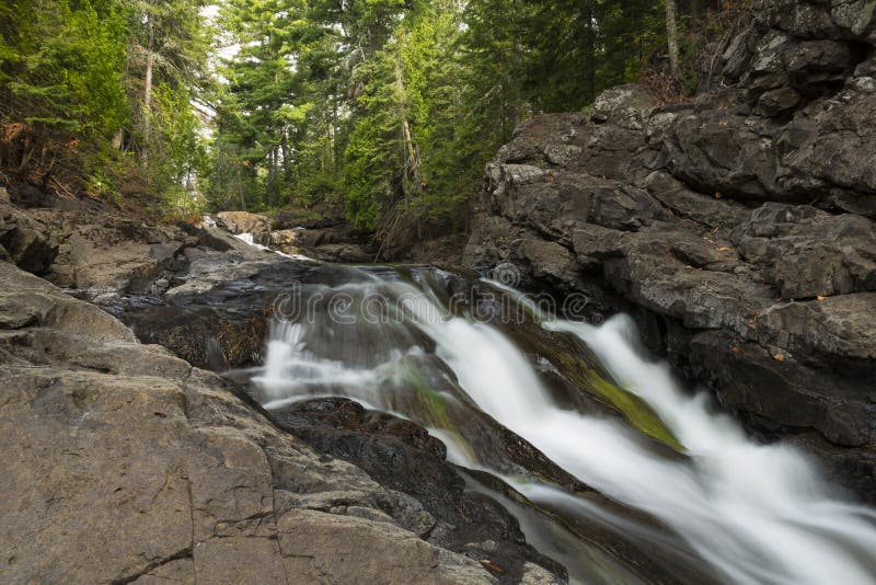 French River Waterfall stock photo. Image of water, nature - 26945736
