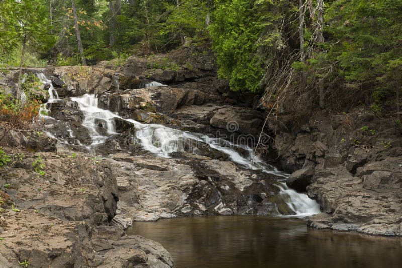 French River Waterfall stock image. Image of nature, flowing - 26945853