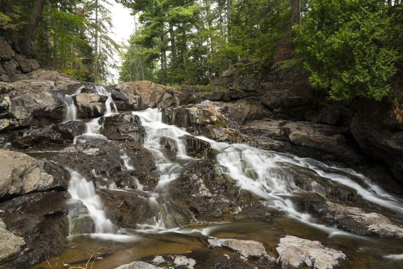 French River Waterfall stock photo. Image of peaceful - 26945968