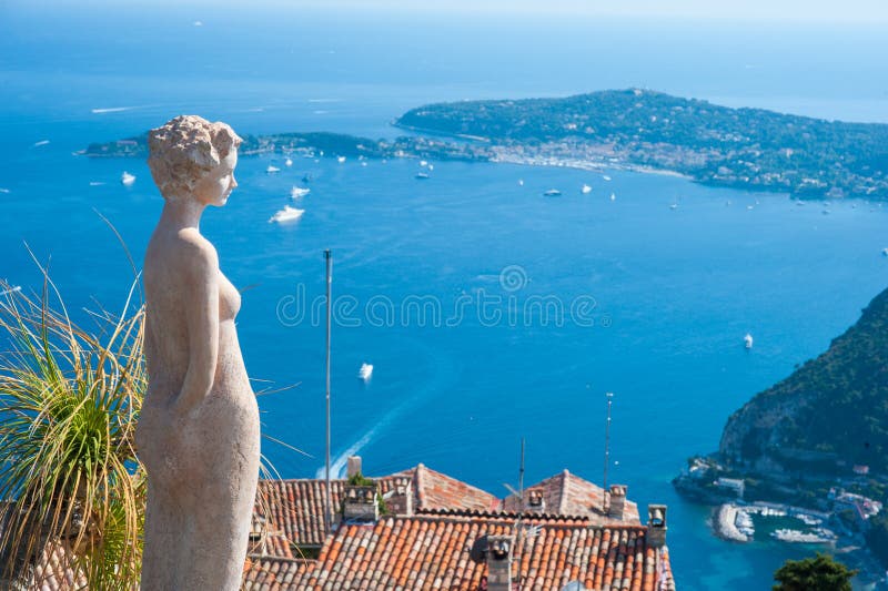 French Rivera landscape stock image. Image of france - 55768647