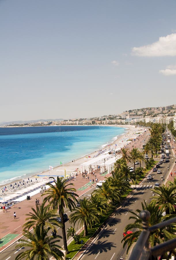 Nice, France stock image. Image of hotel, buildings, azure - 33597047
