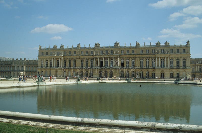 French Royal Palace of Versailles Editorial Stock Photo - Image of seat ...