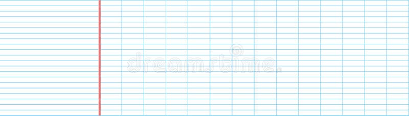 French Ruled Notebook Paper Grid. Seyes Lined Paper for Handwriting ...
