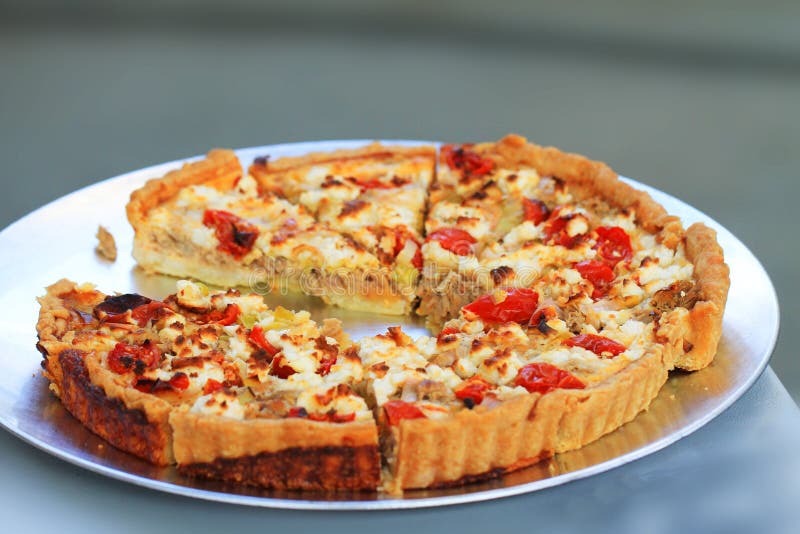 French salt cake stock photo. Image of snack, nutmeg - 139912484