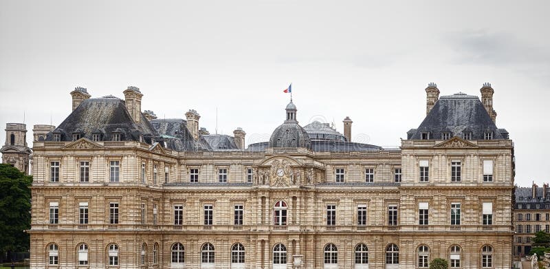 French Senate stock image. Image of famous, architecture - 36729989