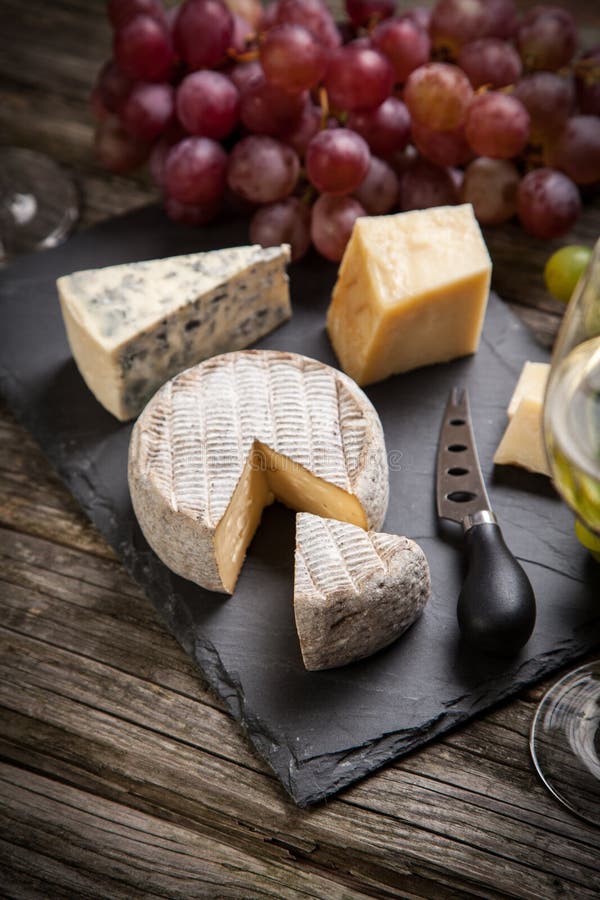 French soft cheese stock photo. Image of appetizer, slice - 62750852