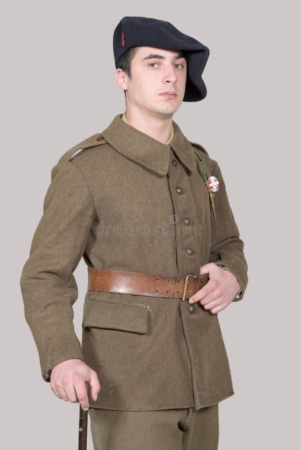 French Soldier in 1940`s Uniform Stock Image - Image of soldier ...